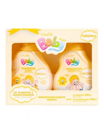 KIT BABY MURIEL SH E COND 100ML ROSA